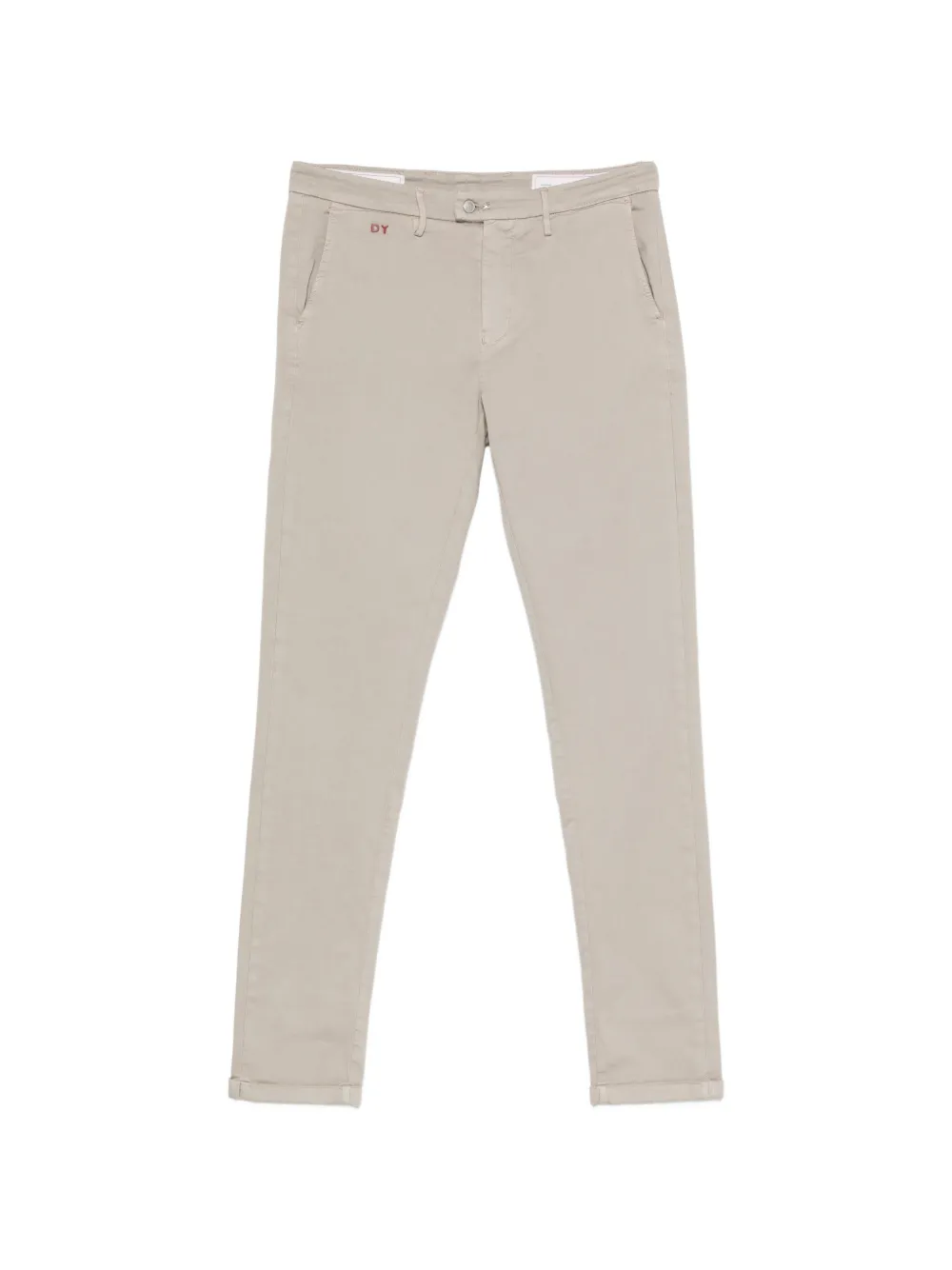 Sartoria Tramarossa Luis logo-patch button-fastening Trousers | ニュートラル ...