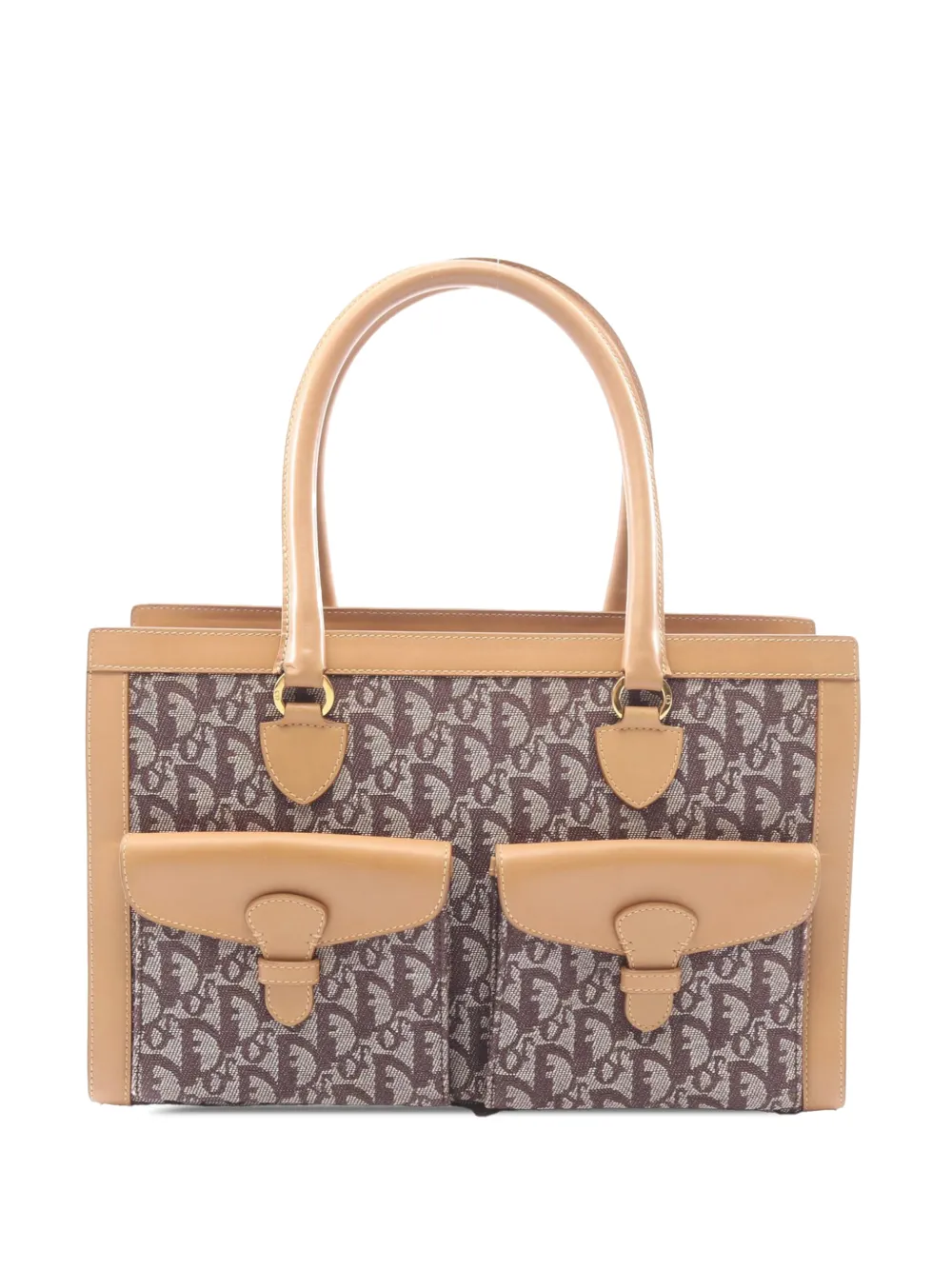 Christian Dior Pre-Owned 2002 Diorissimo Trotter Canvas Double Pocket ...