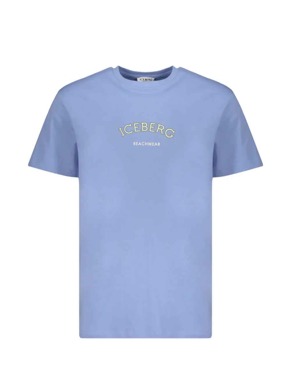 Iceberg logo-print short-sleeve T-shirt | Blue | FARFETCH