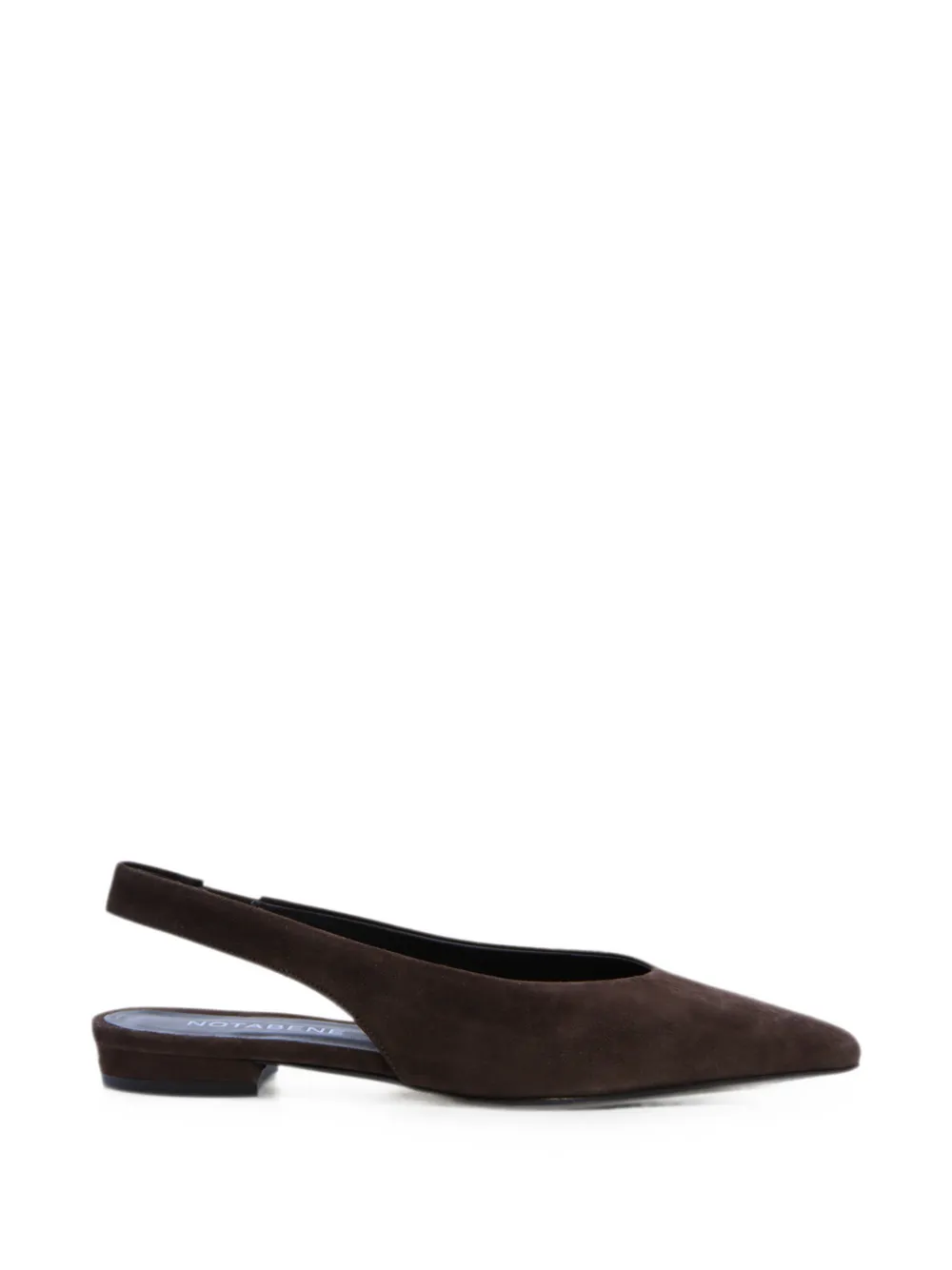 Notabene Gisella square-toe Slingback Pumps | ブラウン | FARFETCH JP