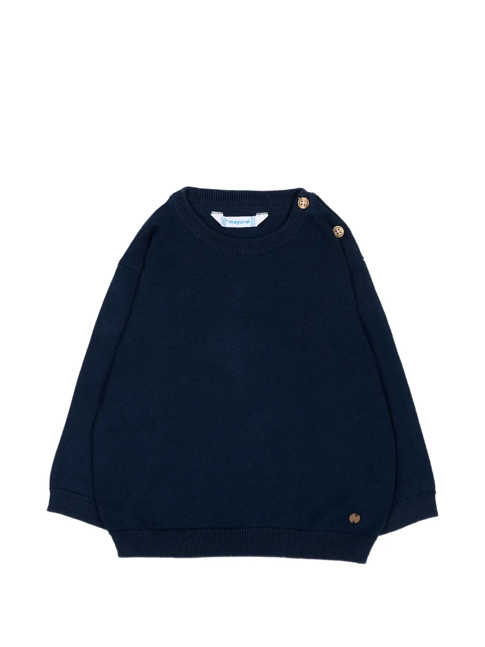 Mayoral button-shoulder Sweater | ブルー | FARFETCH JP