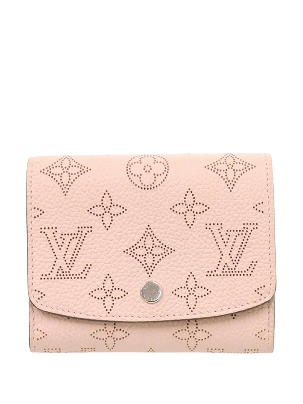 Louis Vuitton Pre-Owned 2000-2026 Monogram Mahina Iris Compact Wallet ...
