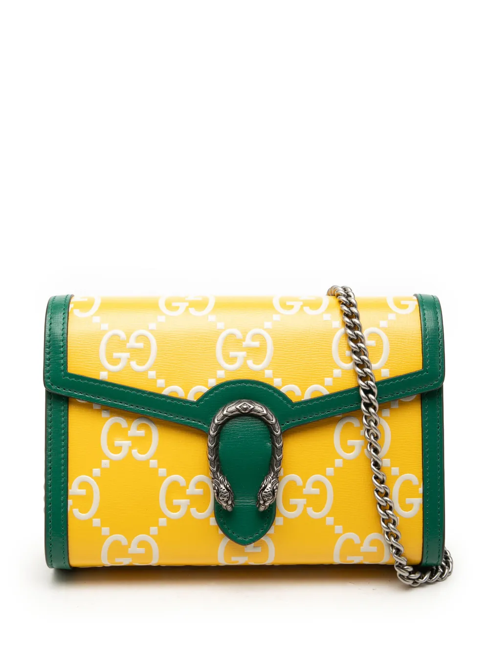 Gucci Pre-Owned 2016-2026 Bicolor GG Embossed Calfskin Dionysus Wallet ...