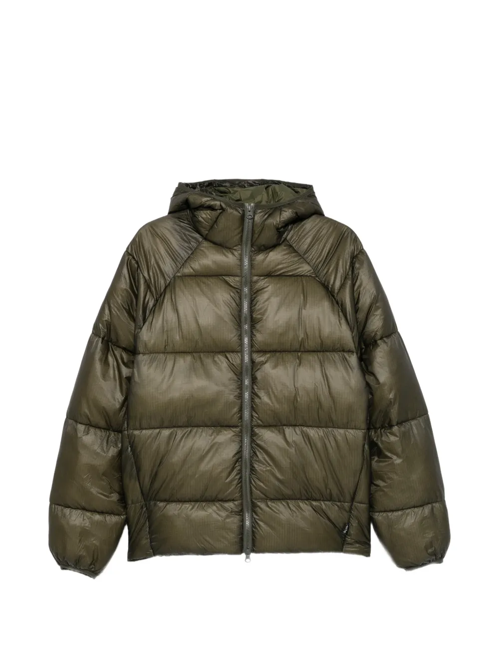 Arte Antwerp Quilted Hooded Jacket Green Farfetch