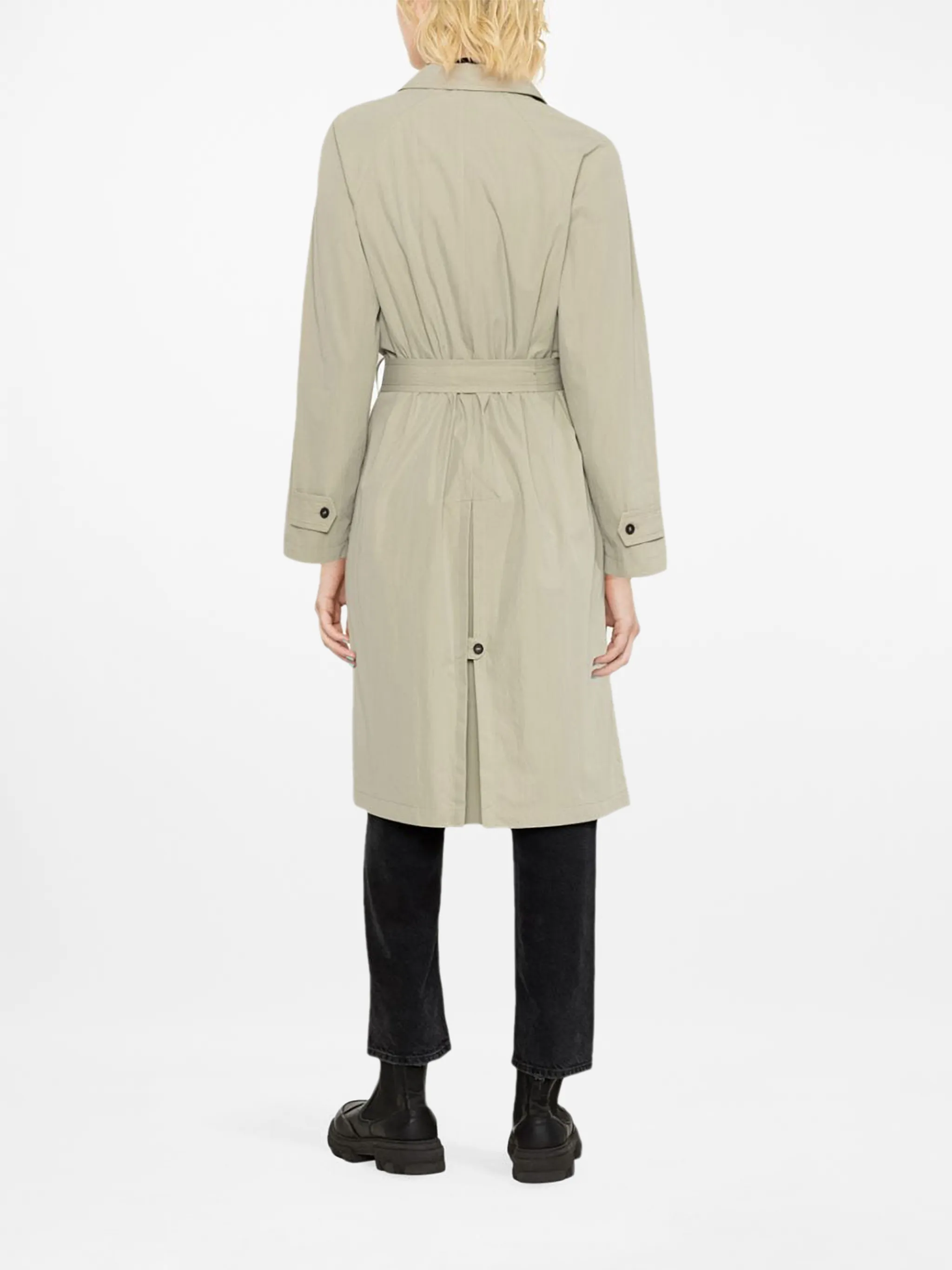 concealed-fastening belted trench coat | A.P.C. | Eraldo.com