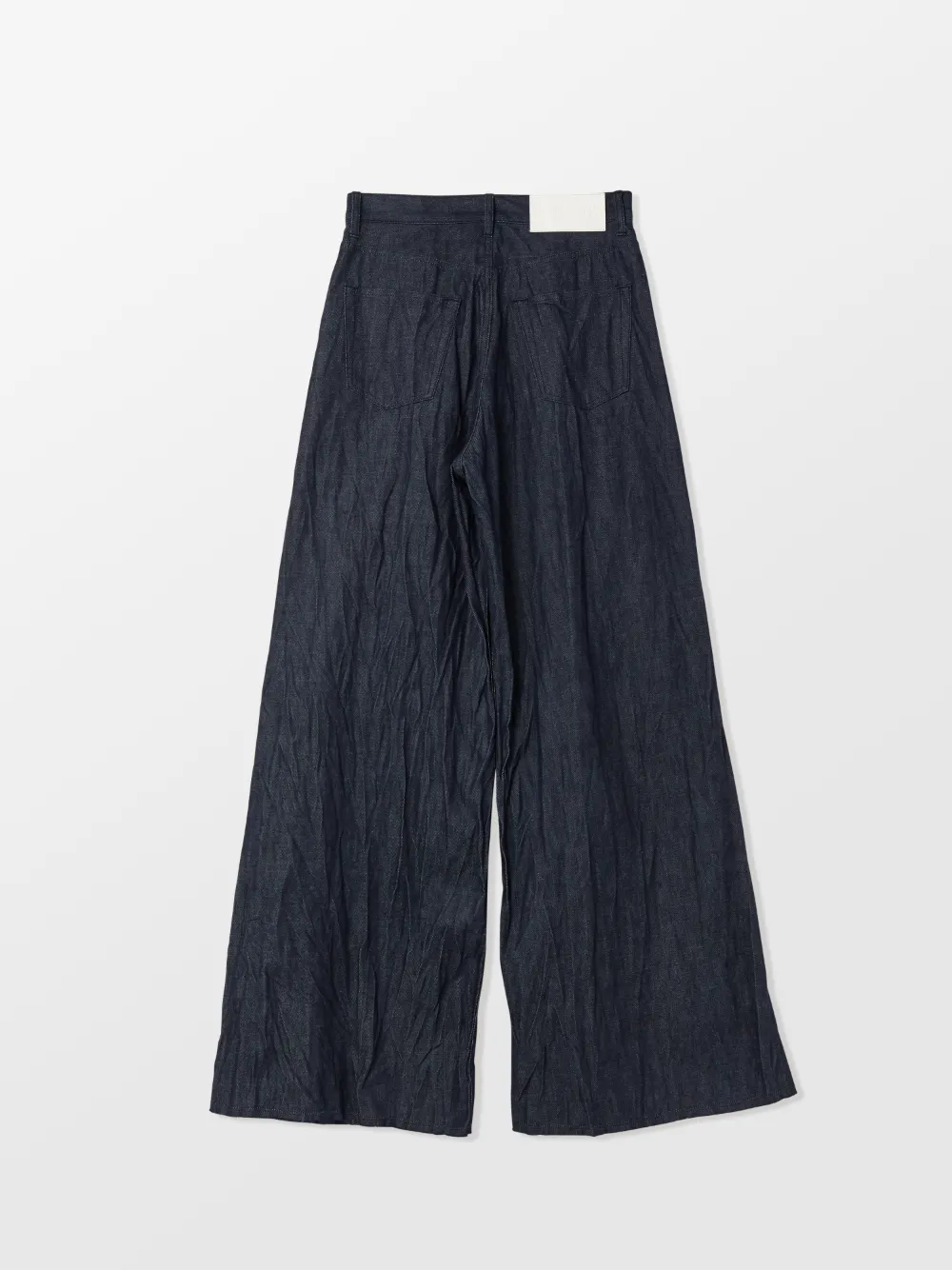 LADIES WRINKLED DENIM PANTS | AMBUSH® Official