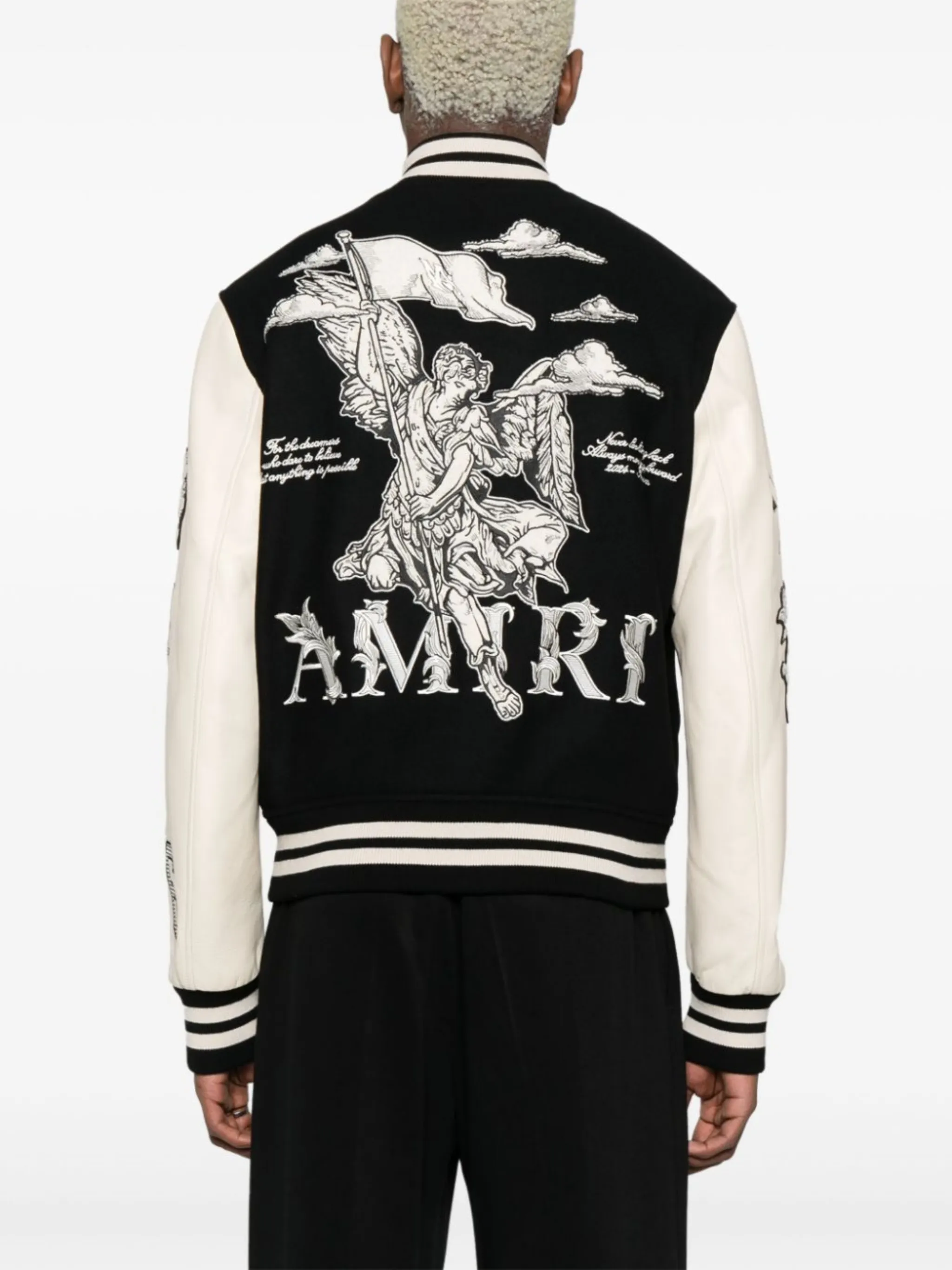 AMIRI MA Angel varsity jacket | Eraldo.com SA AMIRI MA Angel varsity jacket | Eraldo.com SA