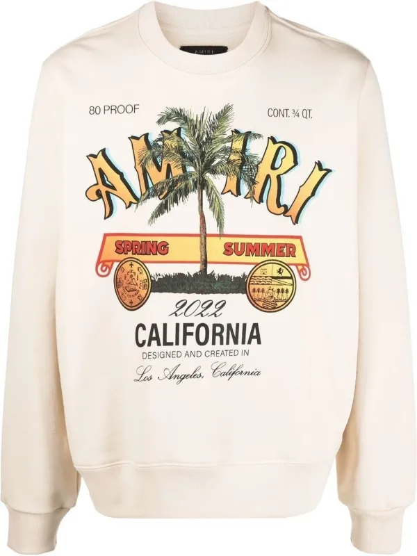 AMIRI Rum Label crew sweatshirt | Eraldo.com FR
