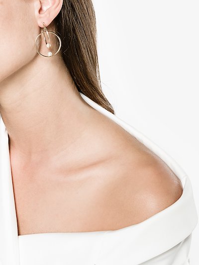 Anissa Kermiche Double Rondeur Perlee earring | Browns