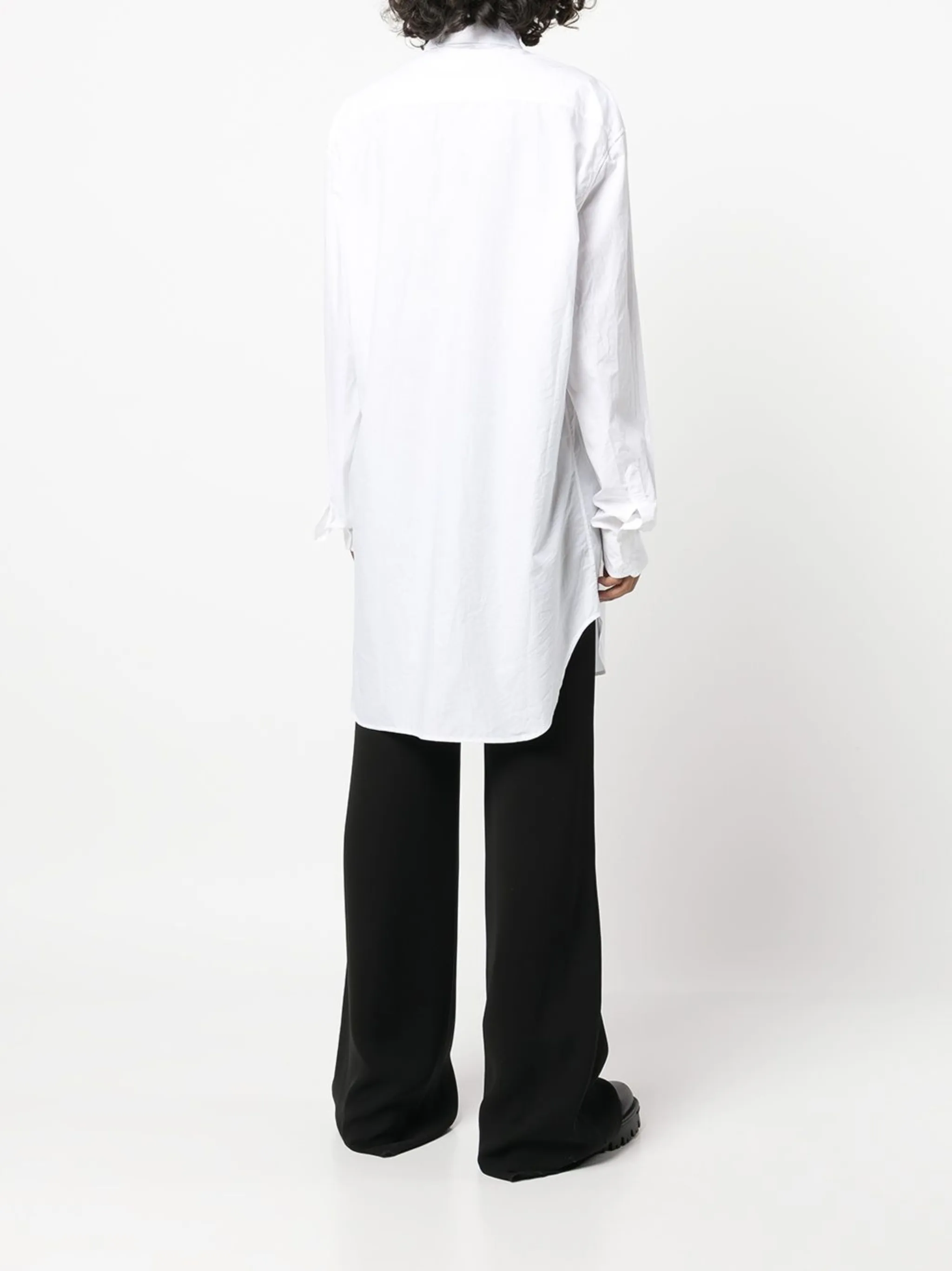 Ann Demeulemeester Extra Length Long Sleeved Shirt Uk