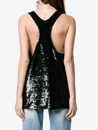 Ashish Love is Amazing Sequin Embellished Tank Top | Browns