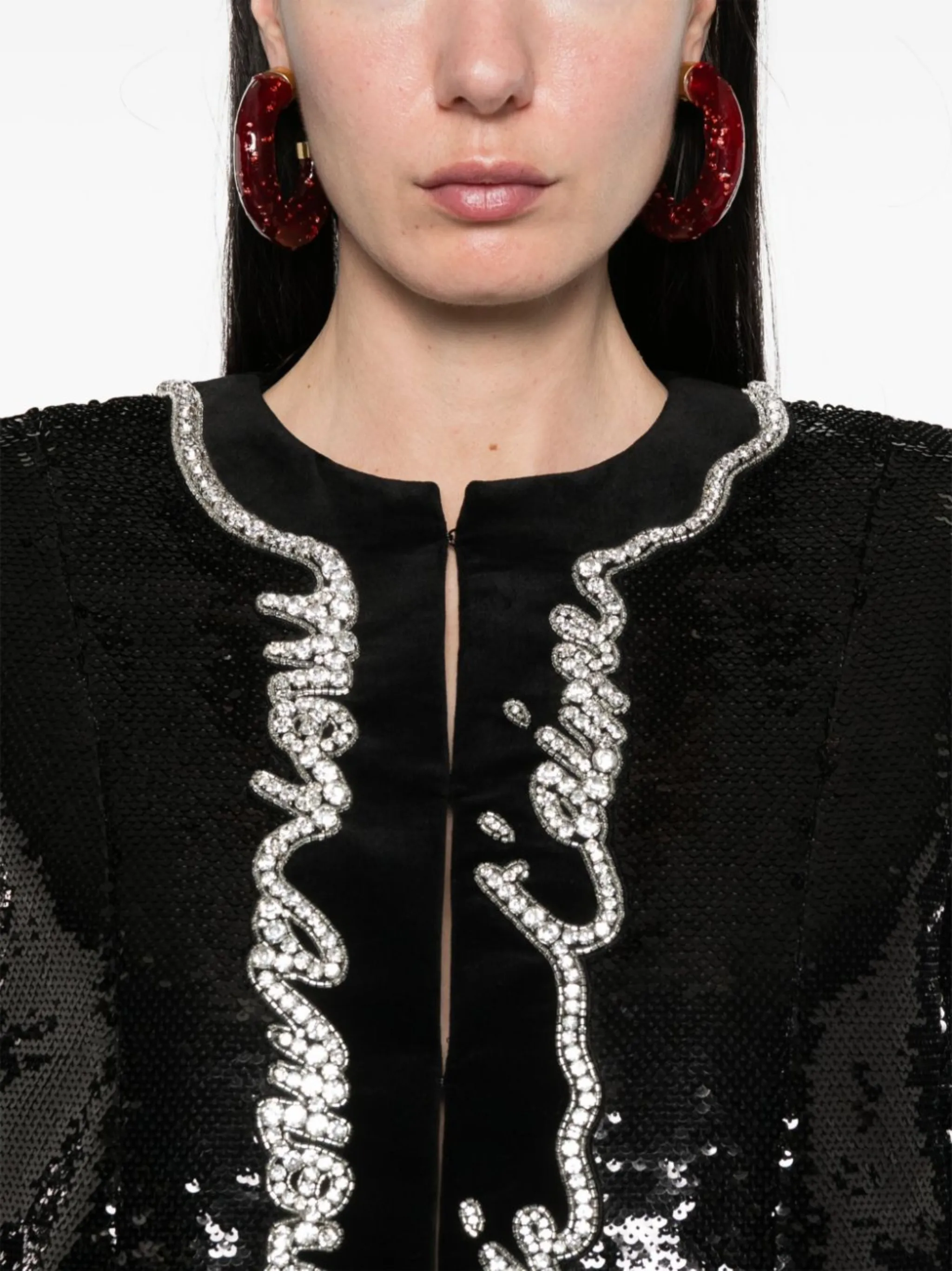 Balmain Love Letter-print jacket | Eraldo.com US