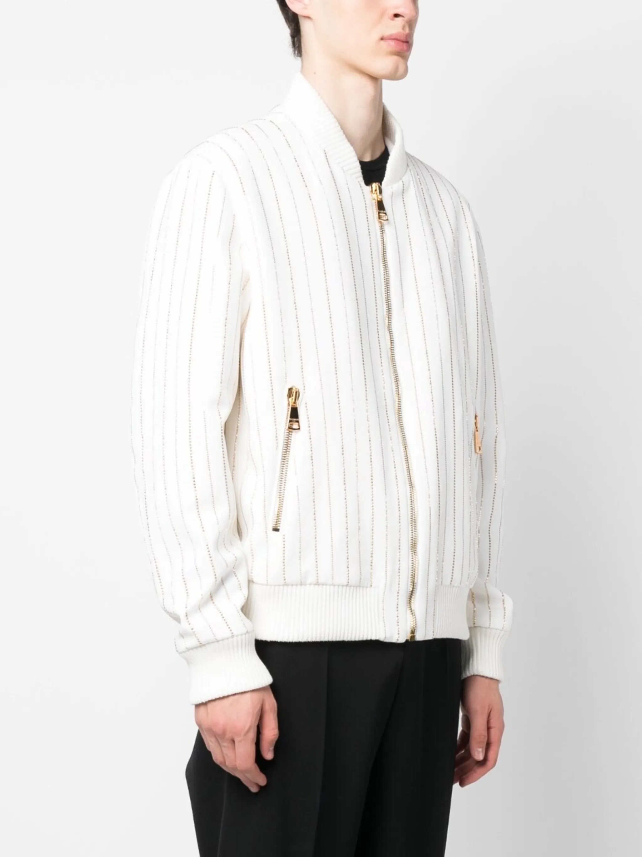 Balmain zip-fastening bomber jacket | Eraldo.com NL