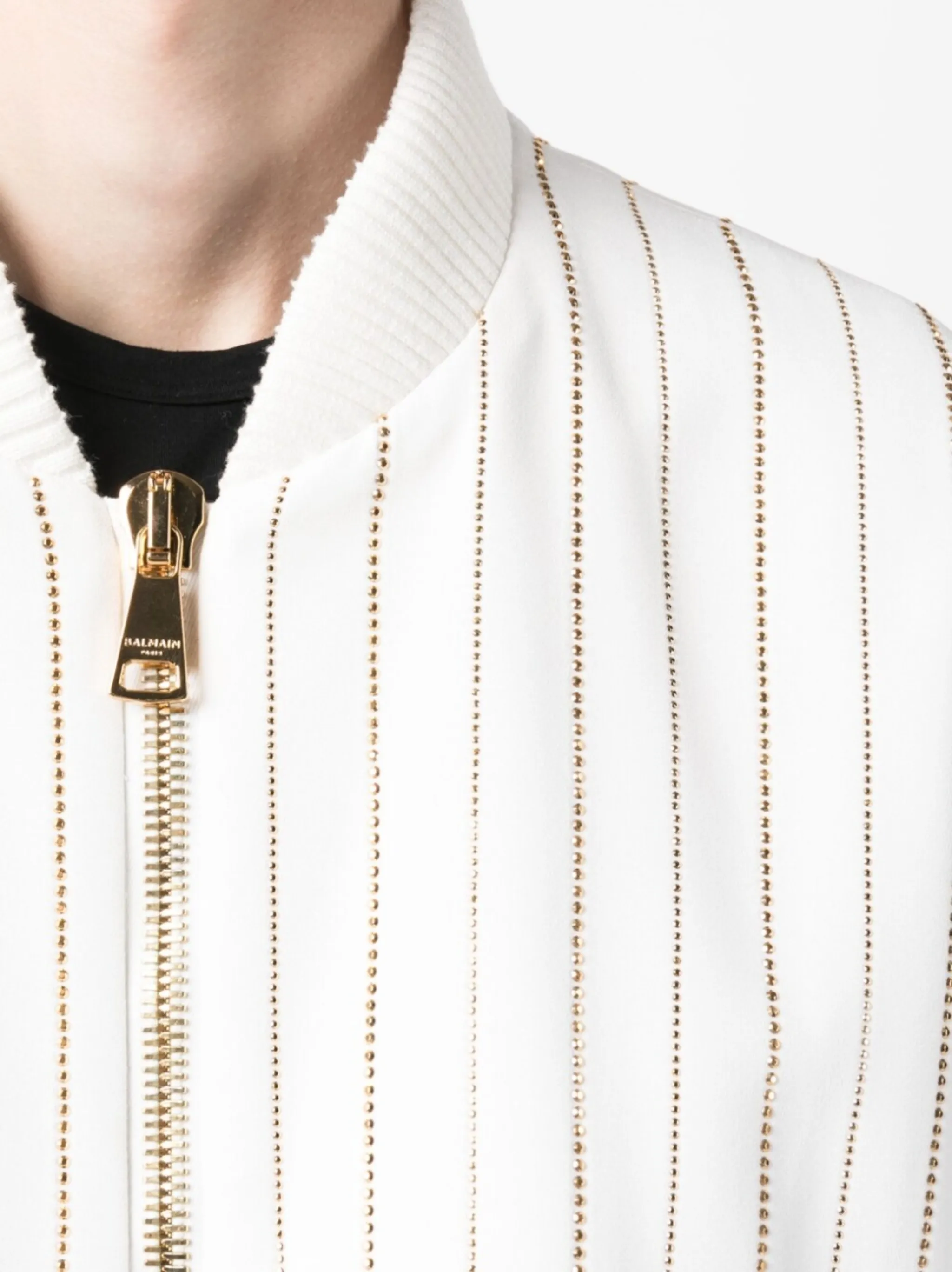 Balmain zip-fastening bomber jacket | Eraldo.com NL