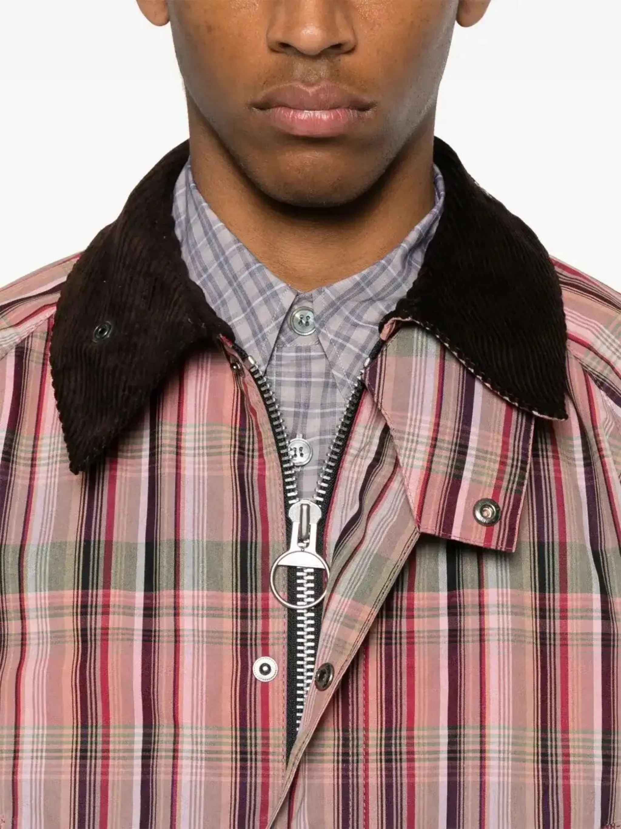 Barbour x Noah Madras Bedale jacket | Eraldo.com JP