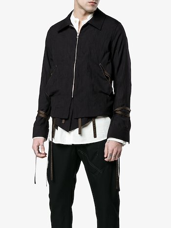 Bed J.W. Ford zip jacket with arm ties | Browns