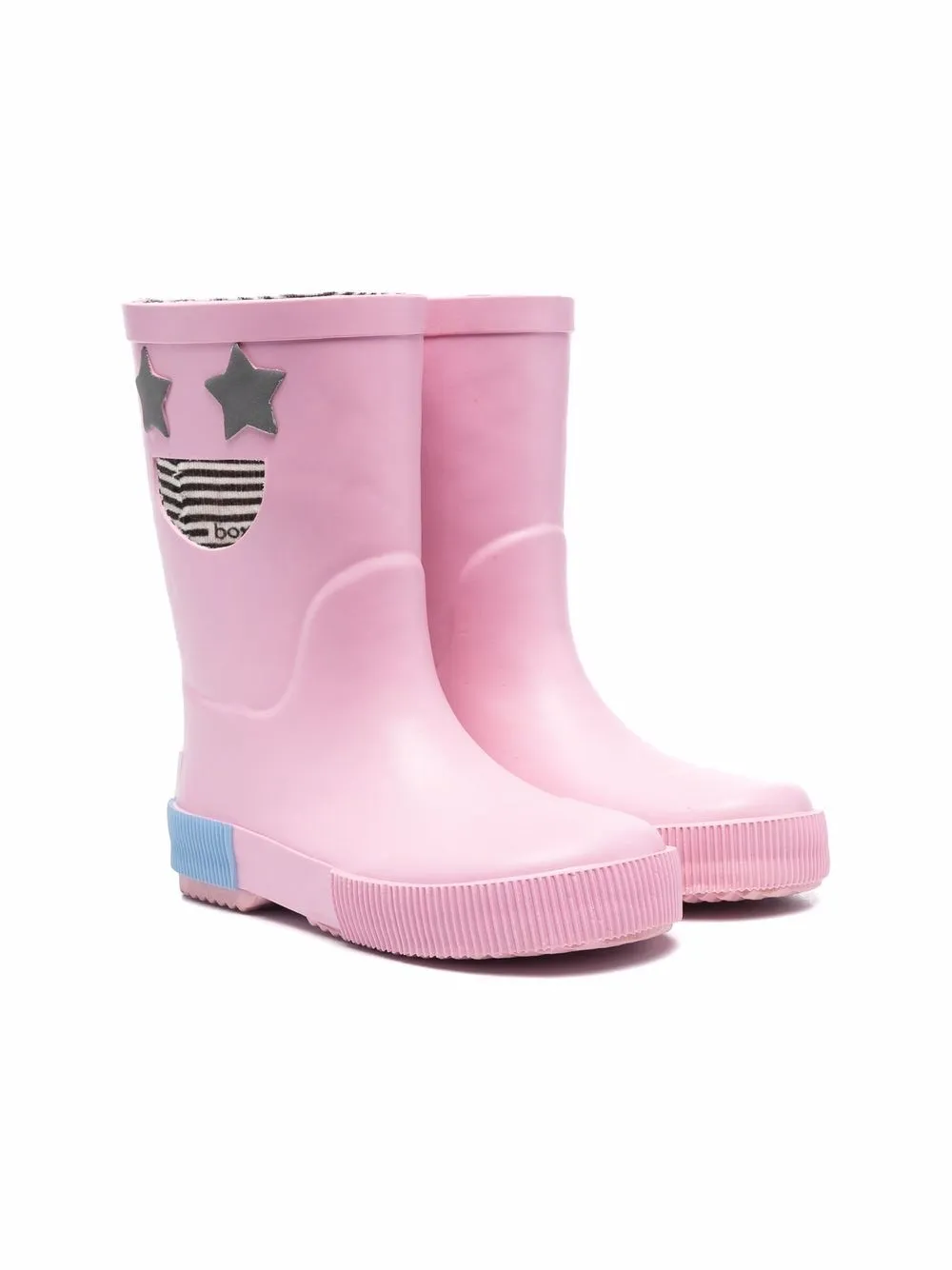Boxbo star-patch cut-out wellies | Eraldo.com US