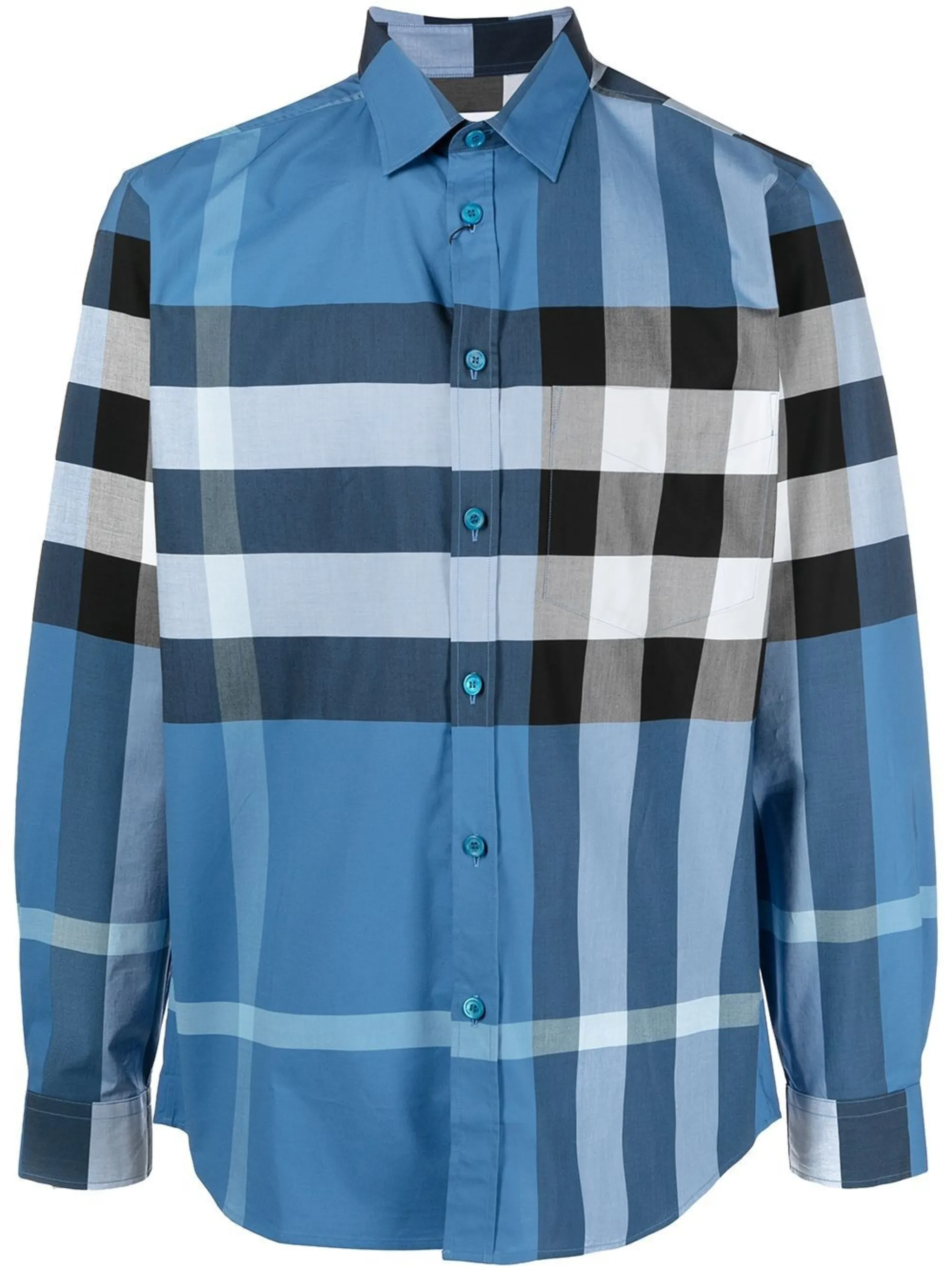 Burberry check poplin shirt Eraldo PN