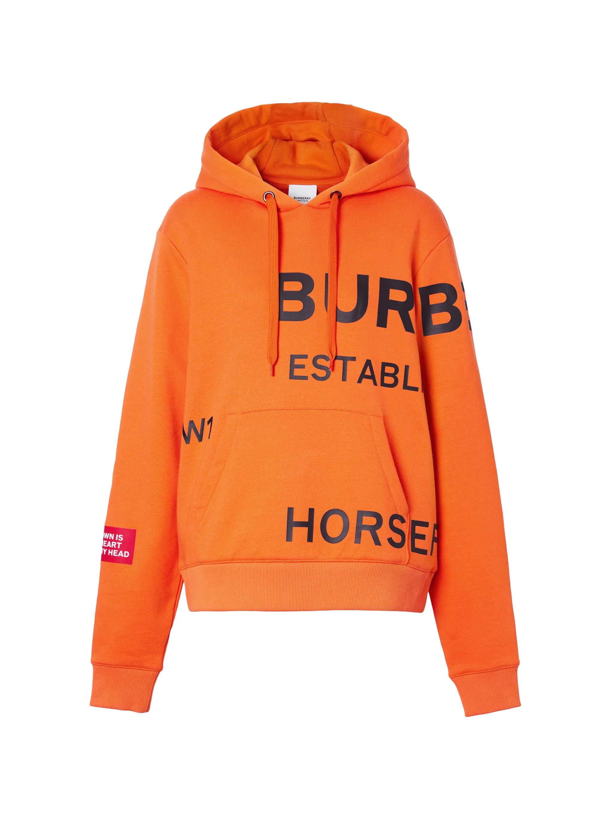 Burberry Horseferry Print Cotton Oversized Hoodie Eraldo DE