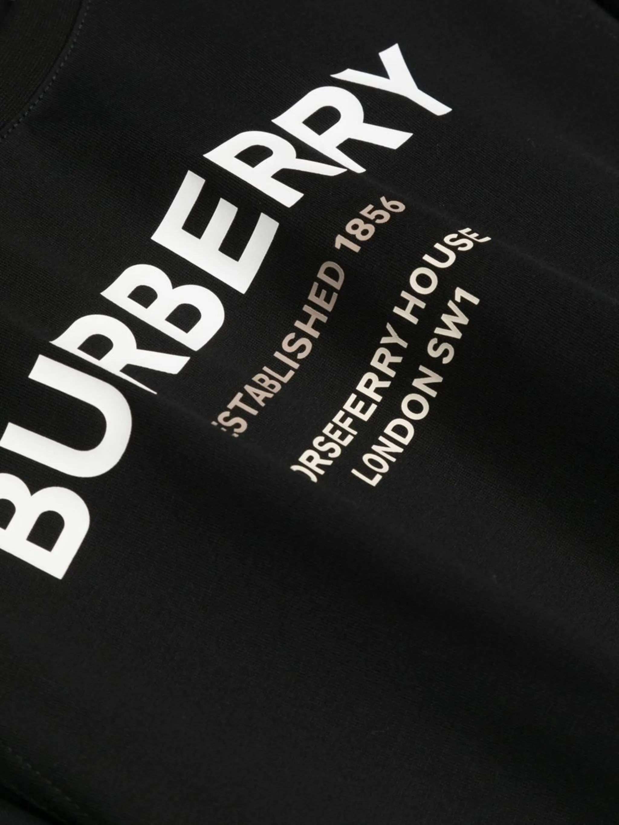 Horseferry-print cotton T-shirt | Burberry Kids | Eraldo.com