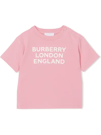 Burberry t shirt kids pink store