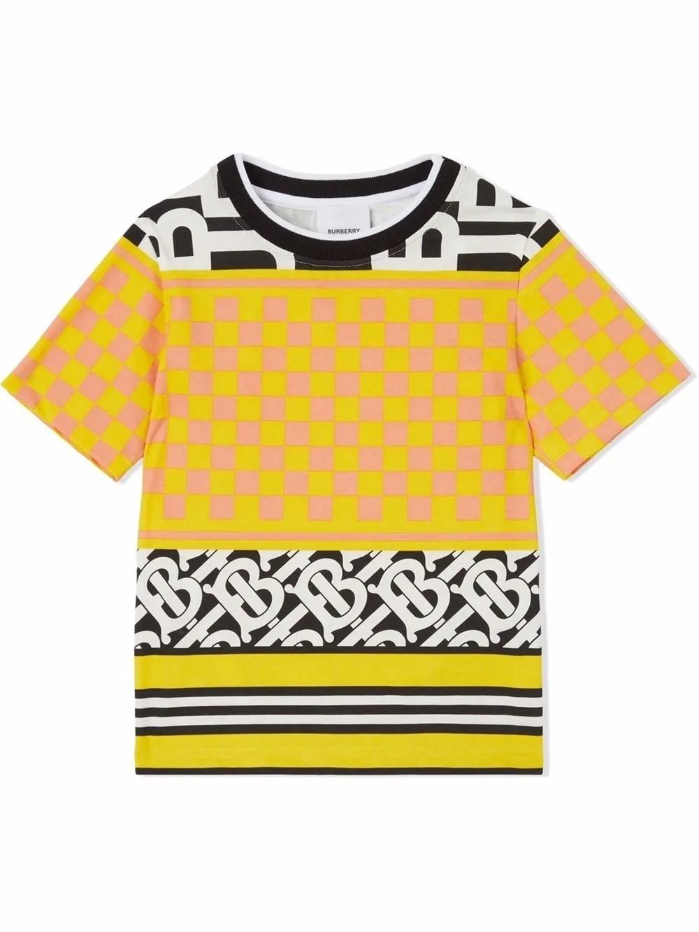 Burberry Kids montage print T shirt Eraldo CH