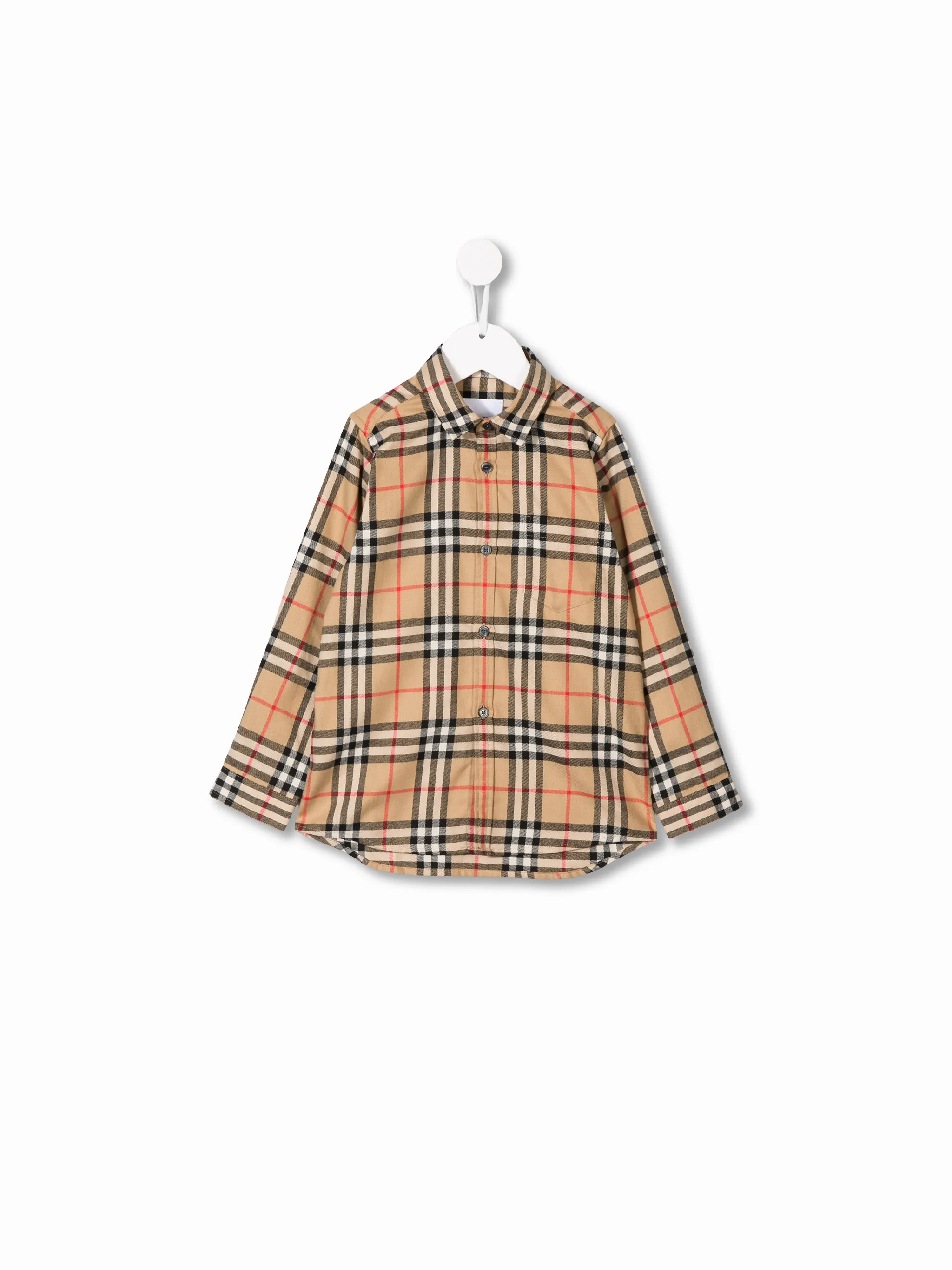 Burberry Kids Vintage Check cotton flannel shirt Eraldo HR