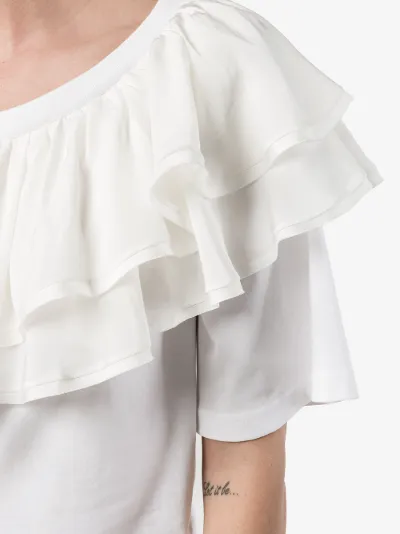 Chloé double ruffle top | Browns