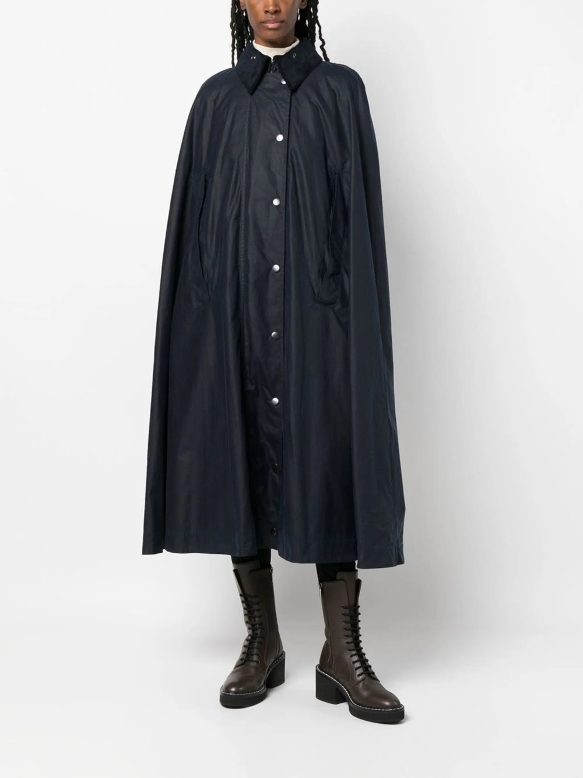 Mantella Hadrien lunga Chloé x Barbour | Chloé | Eraldo.com IT