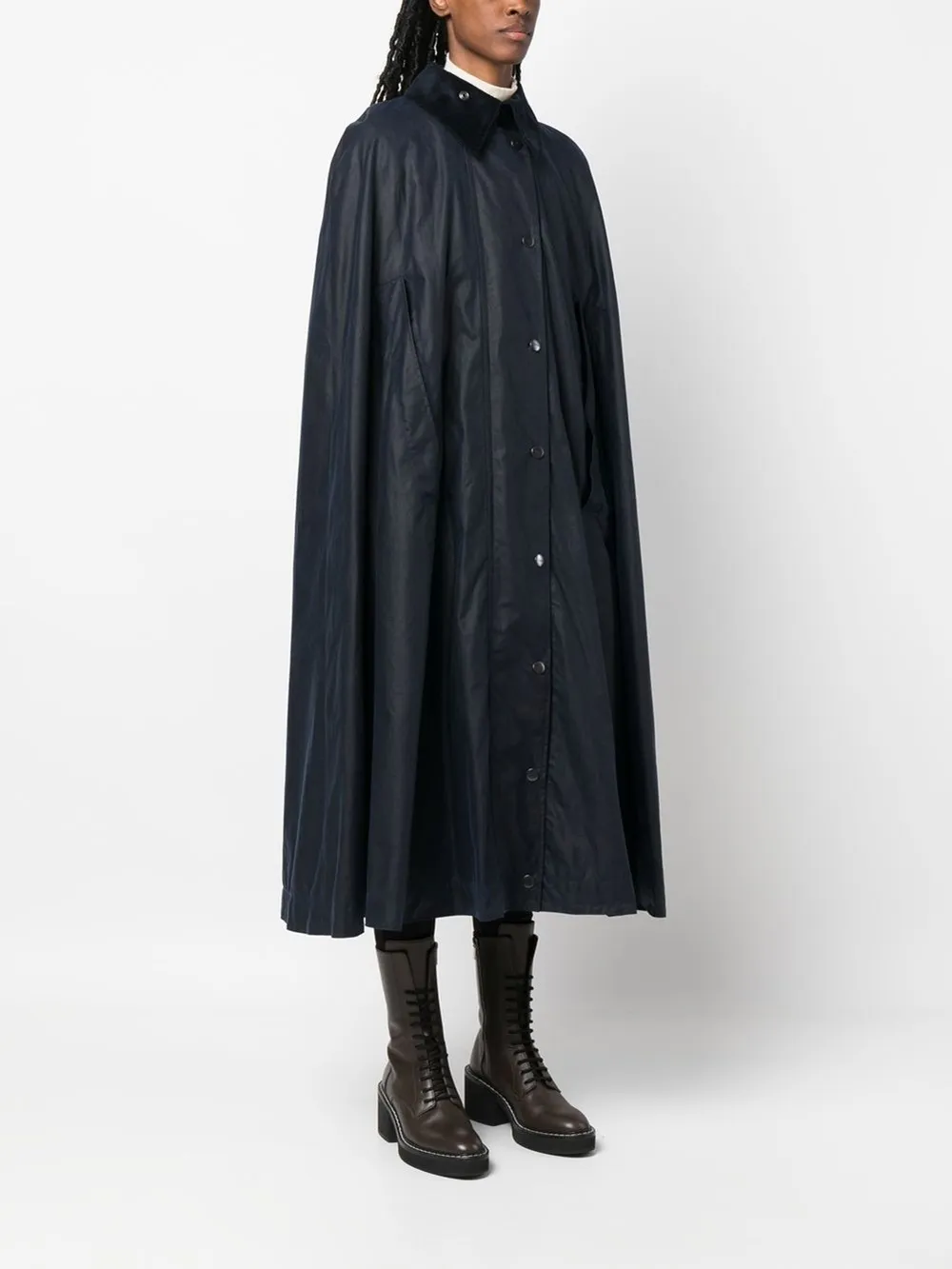 Mantella Hadrien lunga Chloé x Barbour | Chloé | Eraldo.com IT