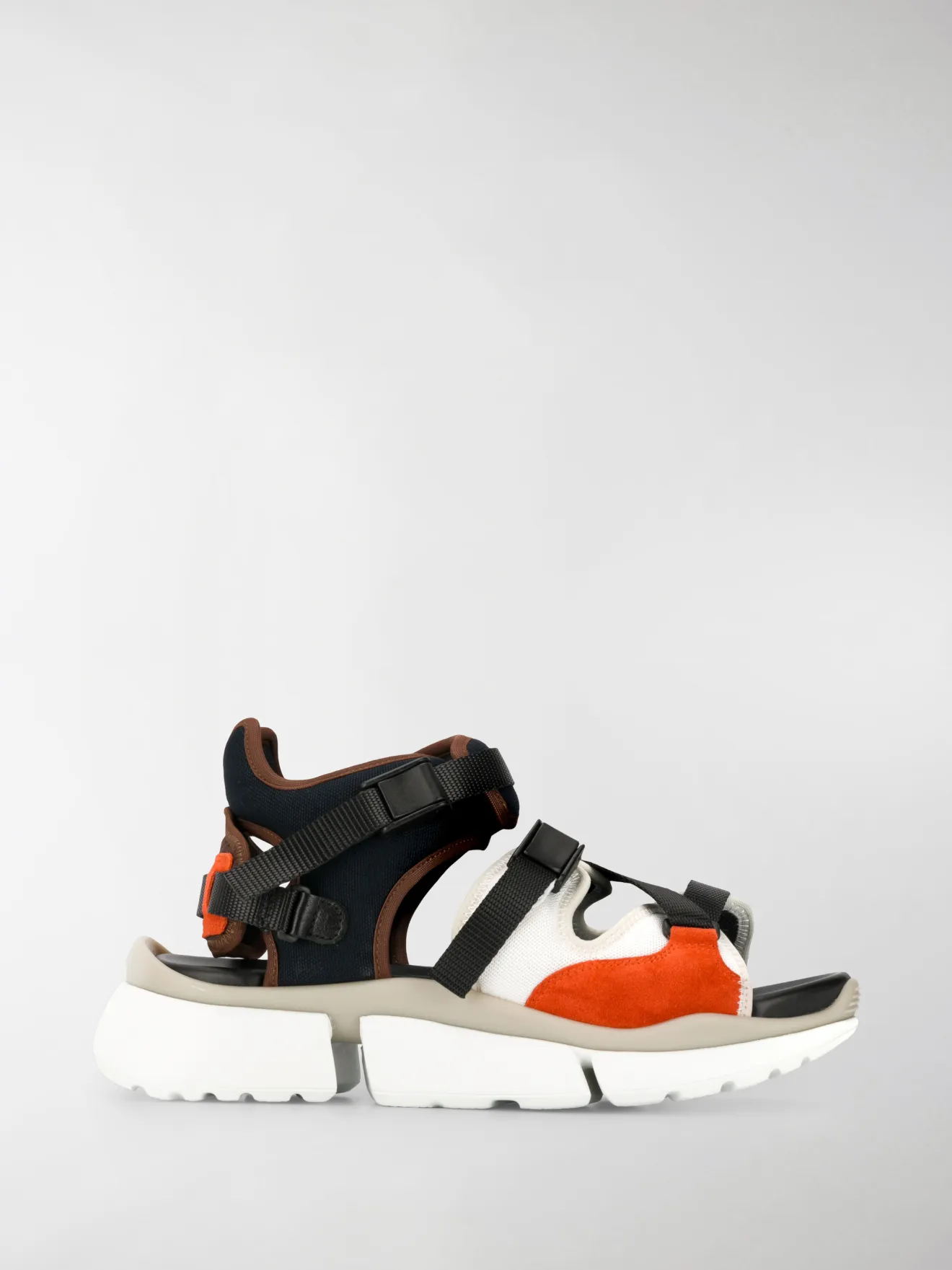 Chloé open toe sneakers neutrals | MODES