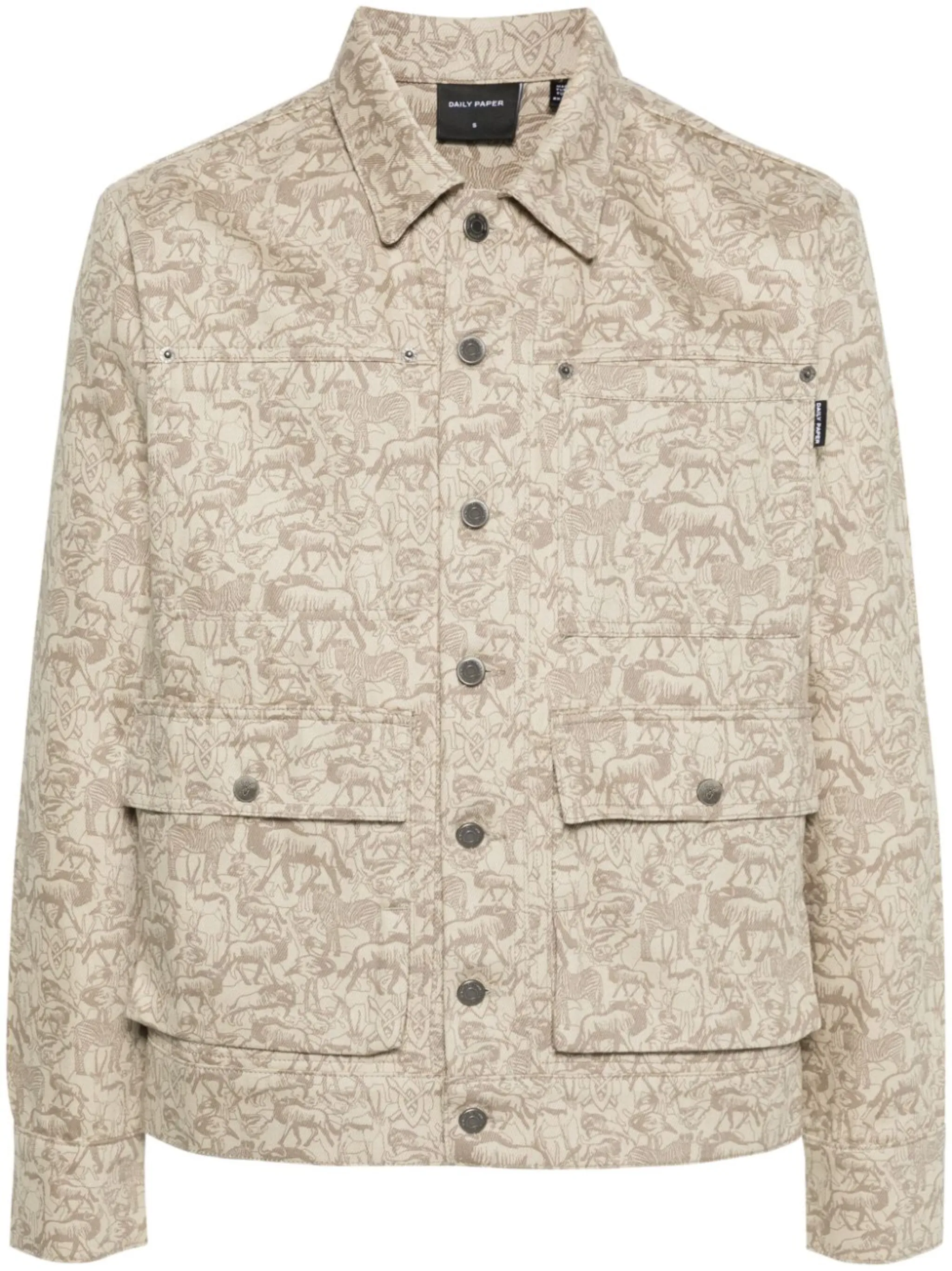 Daily Paper Jabari Herd cotton jacket | Eraldo.com US