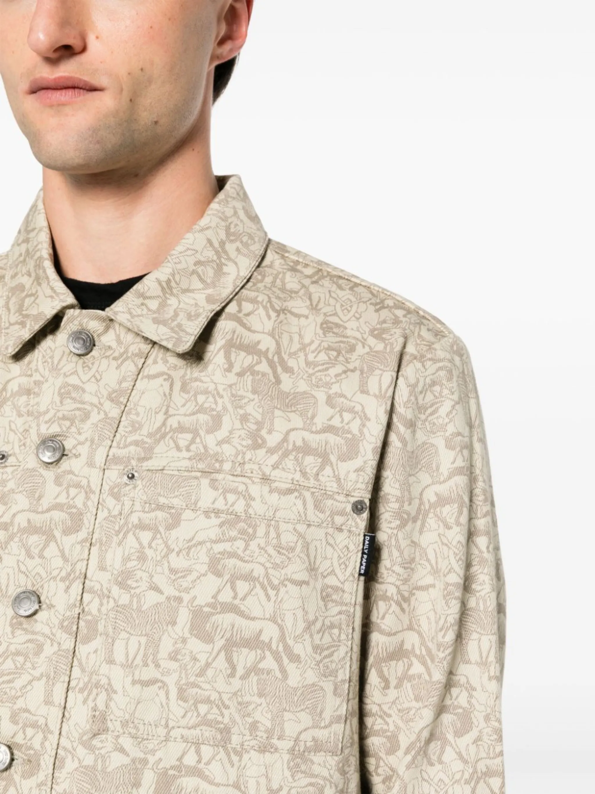 Daily Paper Jabari Herd cotton jacket | Eraldo.com US