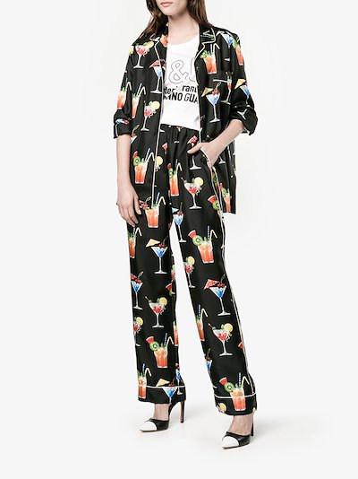 Dolce & Gabbana cocktail print pyjama trousers | Browns