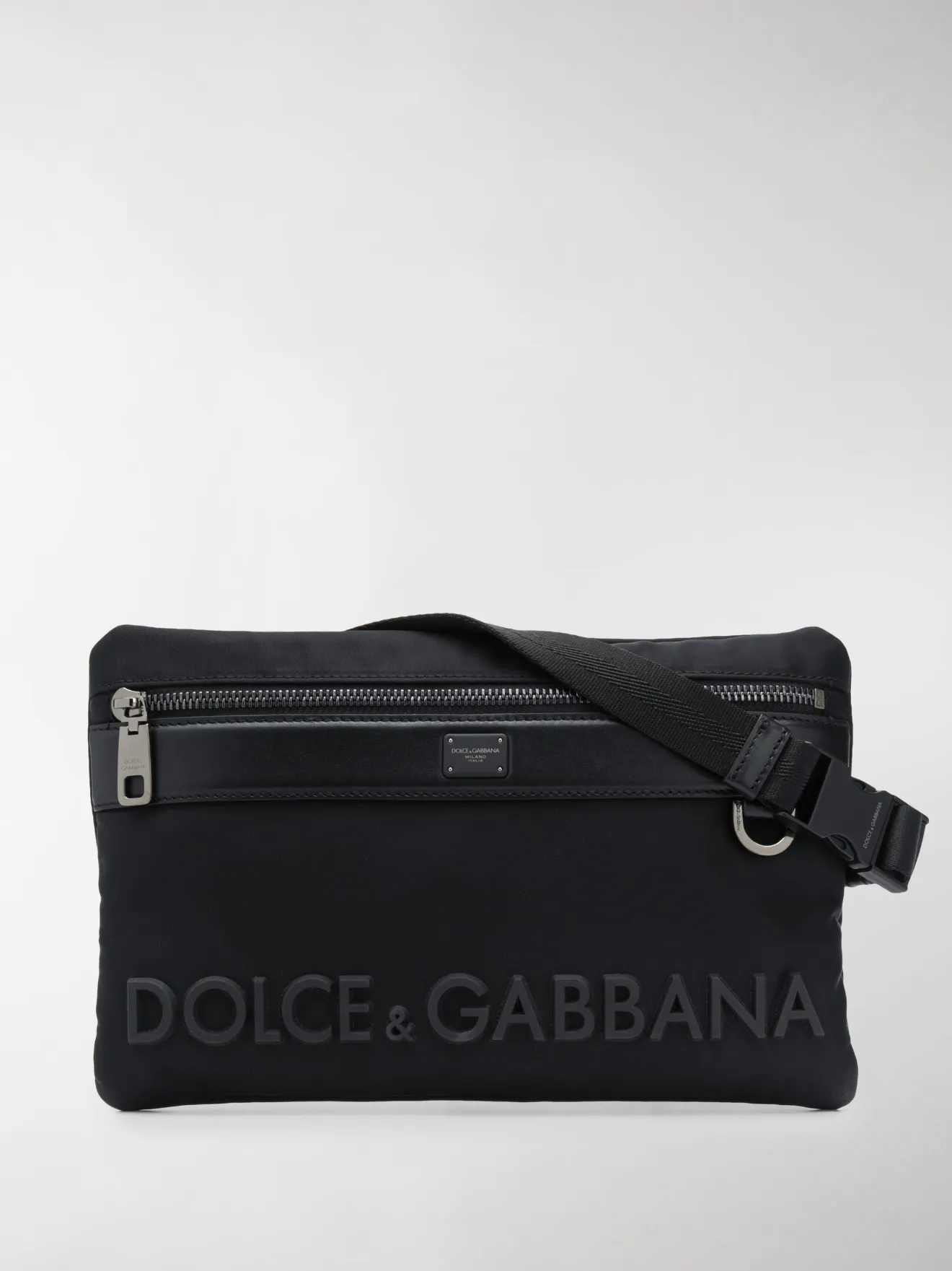 Dolce & Gabbana logo belt bag black | MODES