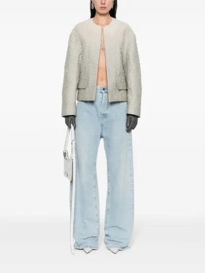 Dries Van Noten pearl-embellished bouclé jacket | Eraldo.com KW Dries Van Noten pearl-embellished bouclé jacket | Eraldo.com KW
