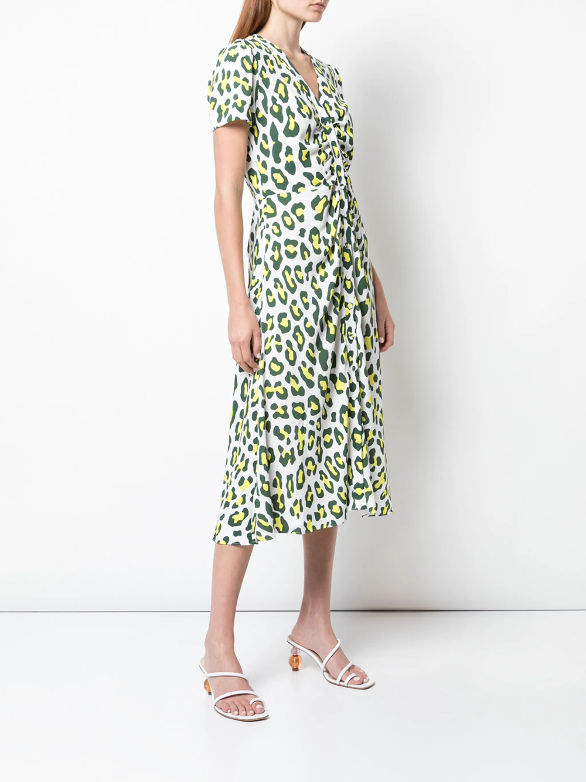 Cecilia Leopard Print Dress Dvf Diane Von Furstenberg Us