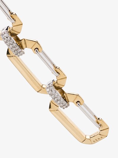 Eera 18K gold Chiara drop diamond earrings | Browns