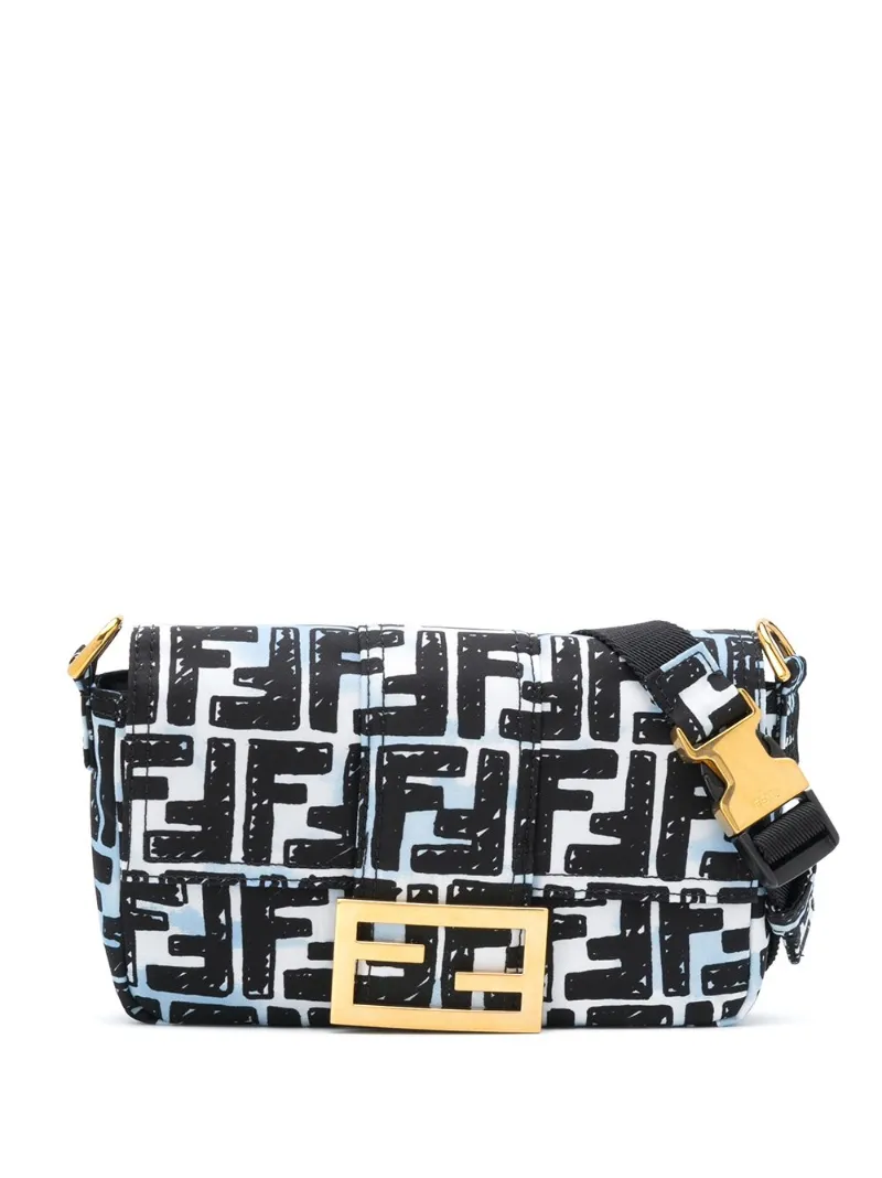 Fendi Monogram Baguette Shoulder Bag Men | semashow.com