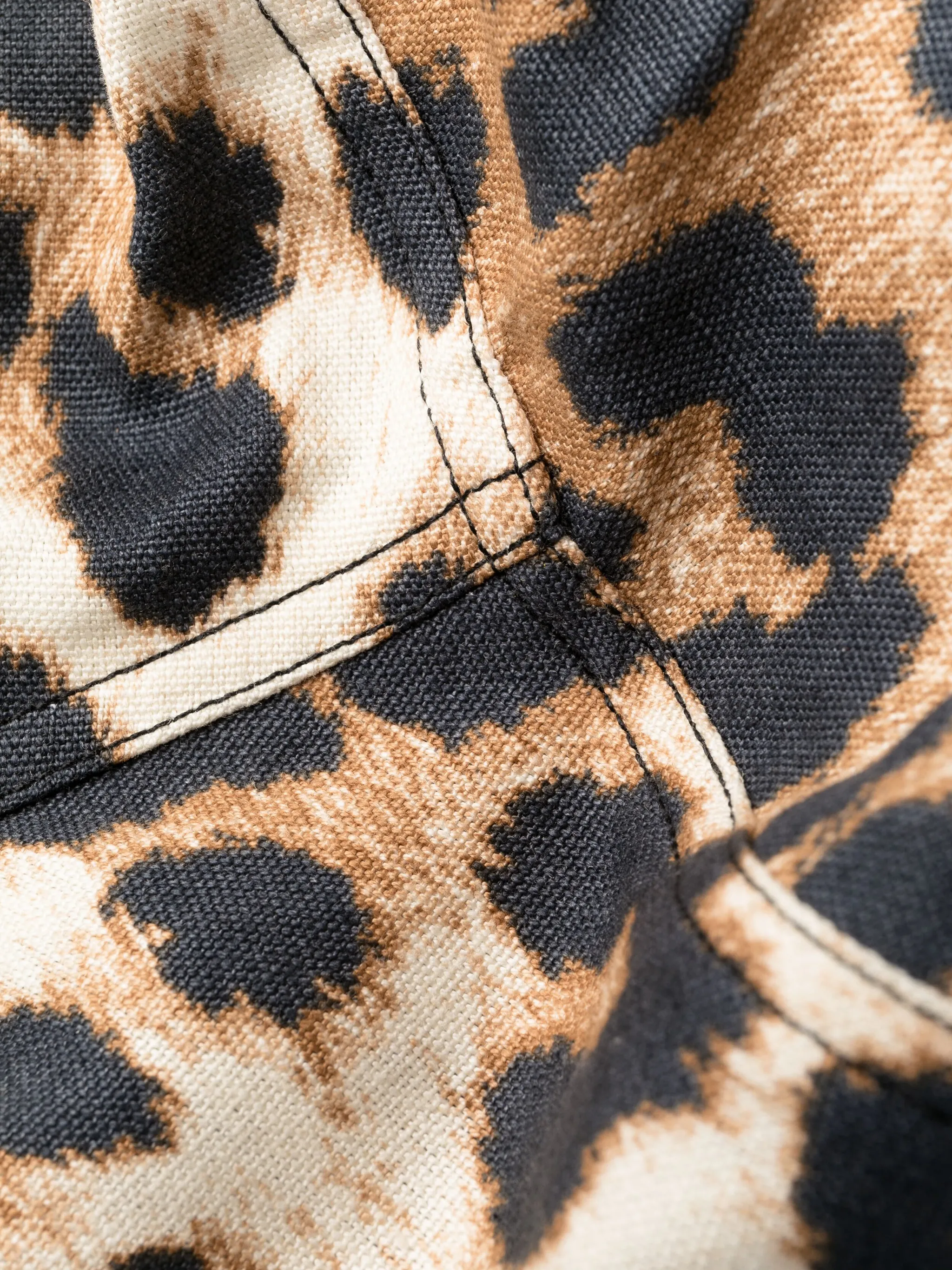 GANNI leopard-print single-breasted coat | Eraldo.com US