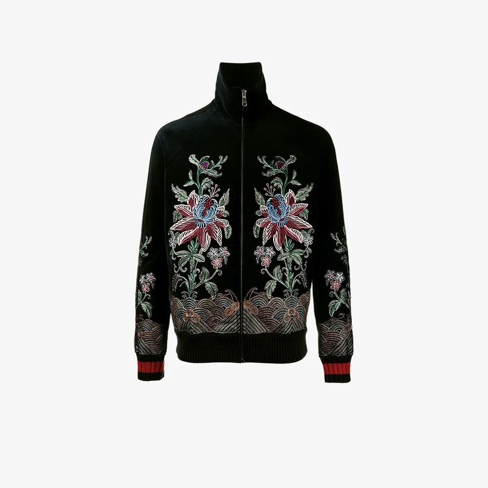 Gucci embroidered bomber jacket | Browns