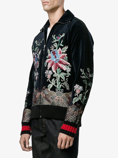 Gucci embroidered bomber jacket | Browns