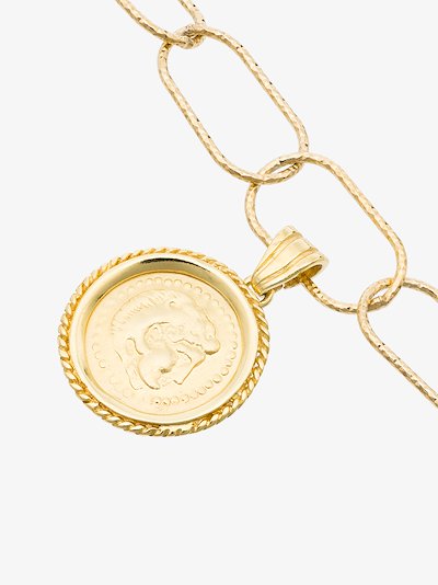 Hermina Athens gold-plated Hercules coin bracelet | Browns Hermina Athens gold-plated Hercules coin bracelet | Browns
