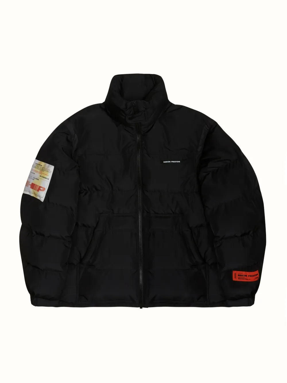 LABEL PUFFER JACKET | HERON PRESTON® Official Site