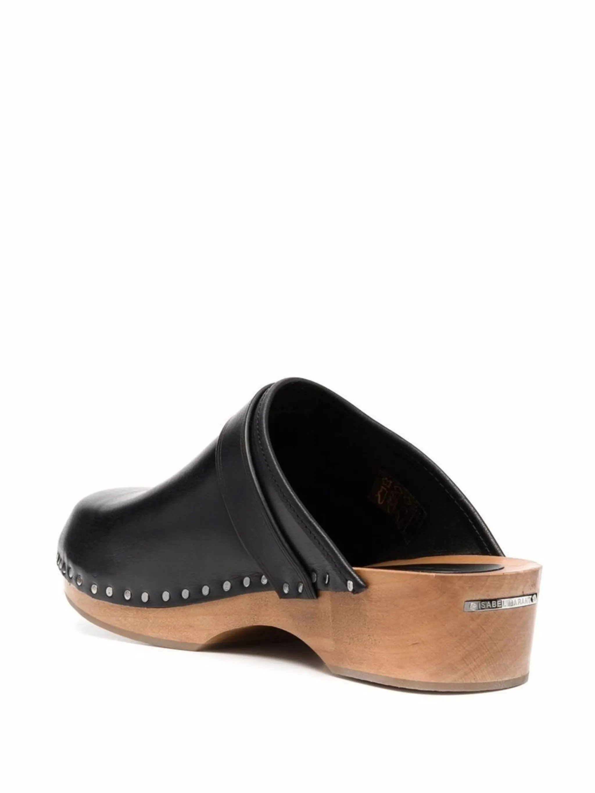 ISABEL MARANT Thalie leather clogs | Eraldo.com US