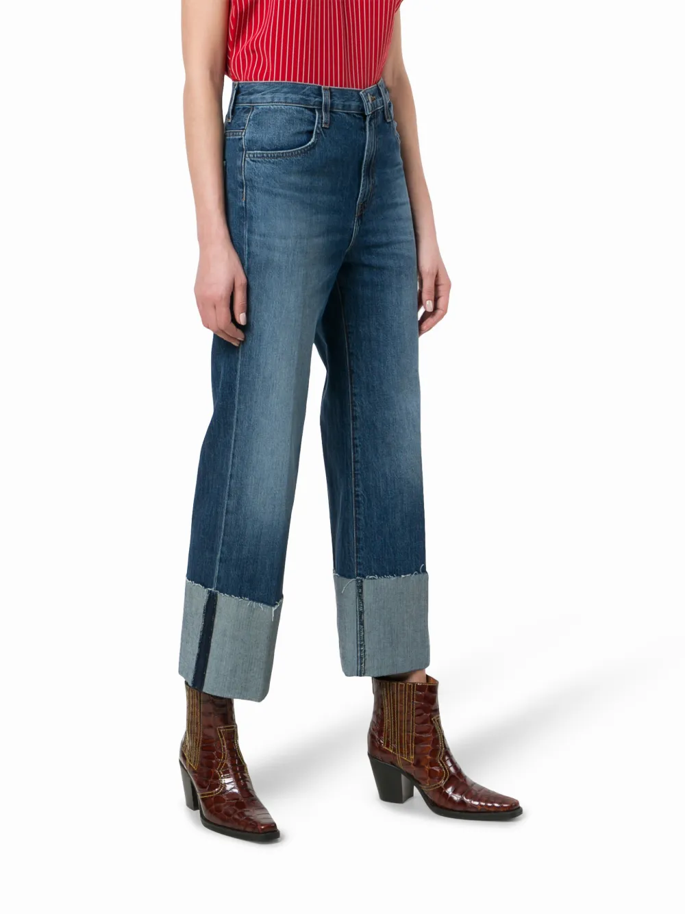 J Brand high rise flared jeans | Eraldo.com US