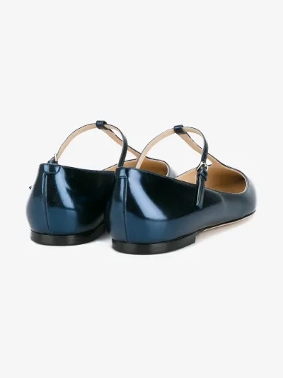 Jimmy Choo Daria t-strap ballerinas | Browns