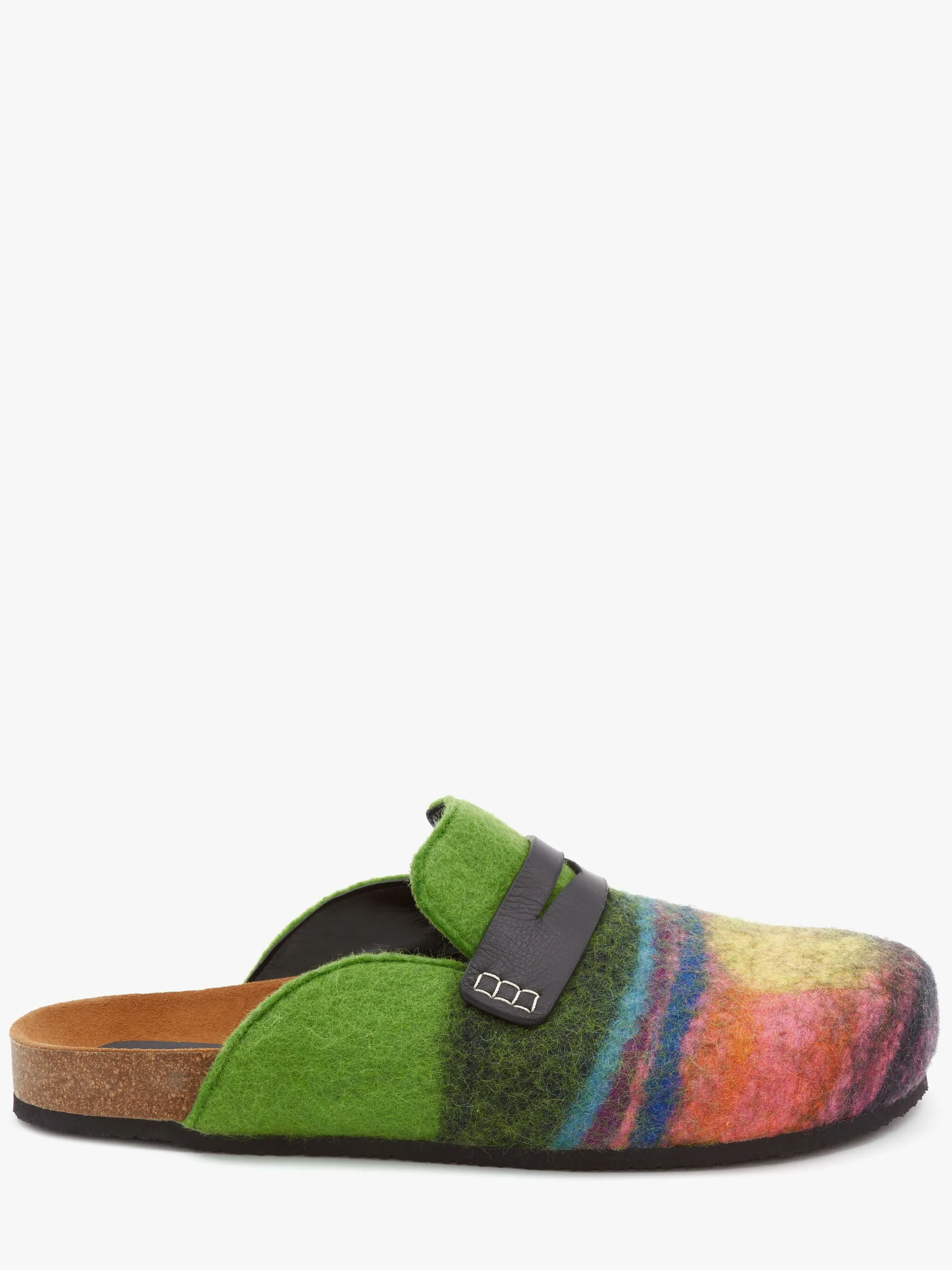 FELT LOAFER MULES in pink | JW Anderson US