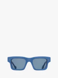 JWA02-RECTANGLE SUNGLASSES in blue | JW Anderson US
