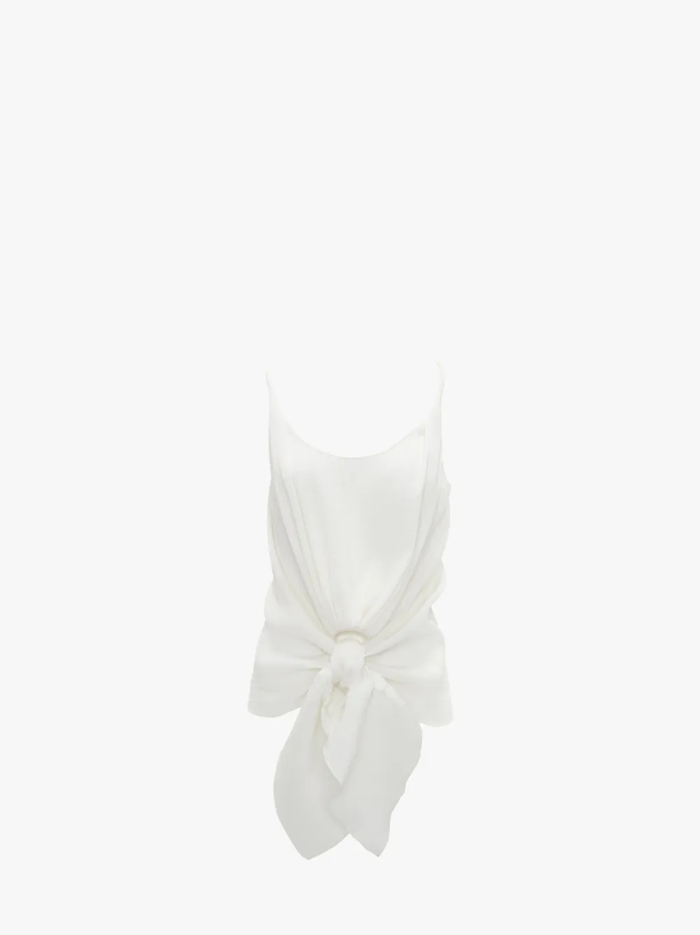 KNOTTED STRAP TOP in white | JW Anderson